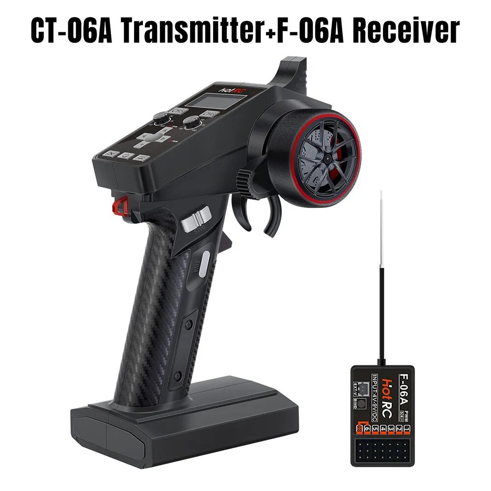 Hot RC CT-06A Transmitter+F-06A Receiver пульт управления для радиоуправляемых моделей