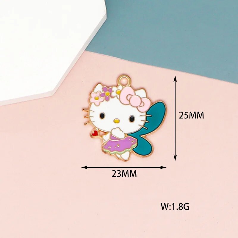 Keeppley Hello Kitty подвеска, 23x25 мм, 1.8г