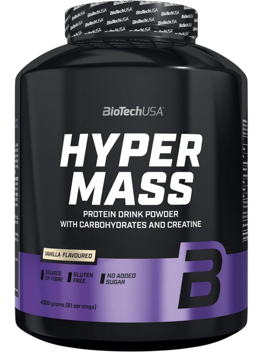 Гейнер BioTechUSA Hyper Mass 4000 г, Ваниль
