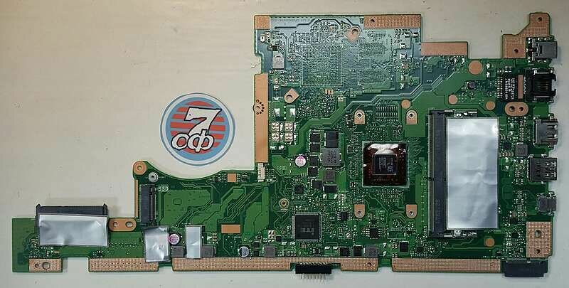 Материнская плата ноутбука Asus X505BA E2-9000 4 Gb