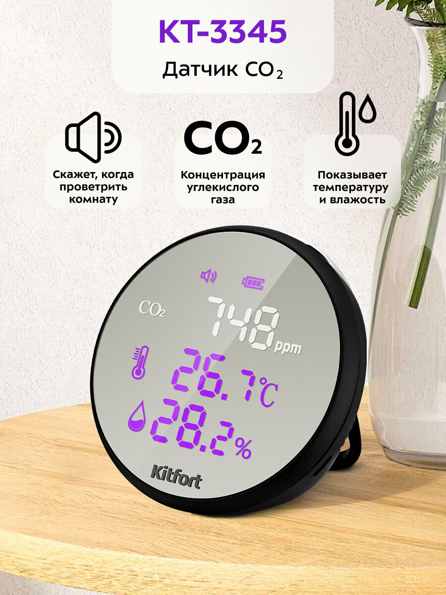 Датчик CO2 Kitfort КТ-3345