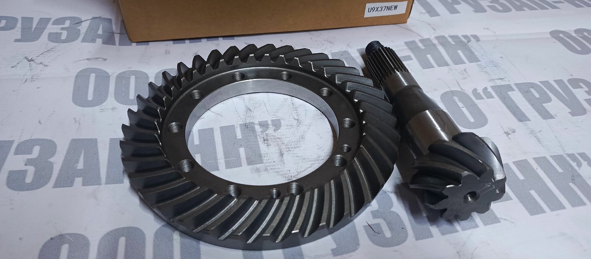 Главная пара УАЗ Патриот, Хантер, 452 Буханка 37/9 зубьев (4.11) мост Спайсер, бензин