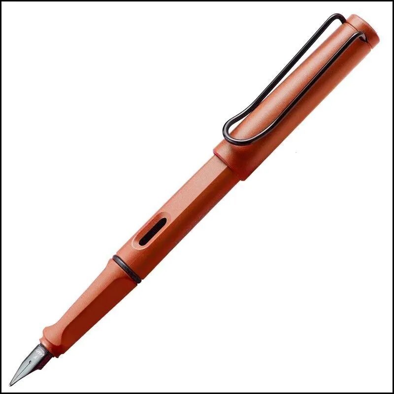 Ручка Перьевая Lamy Safari Terra Red, для учебы и творчества, пластиковый корпус