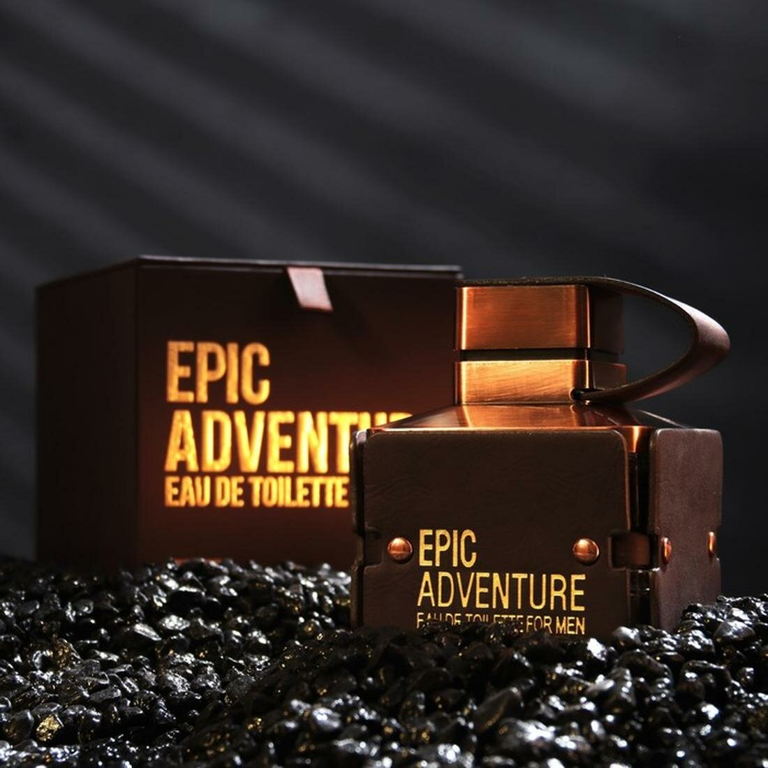 Туалетная вода Emper EPIC ADVENTURE MAN, мужская, восточная, древесная, кожаная, 100мл