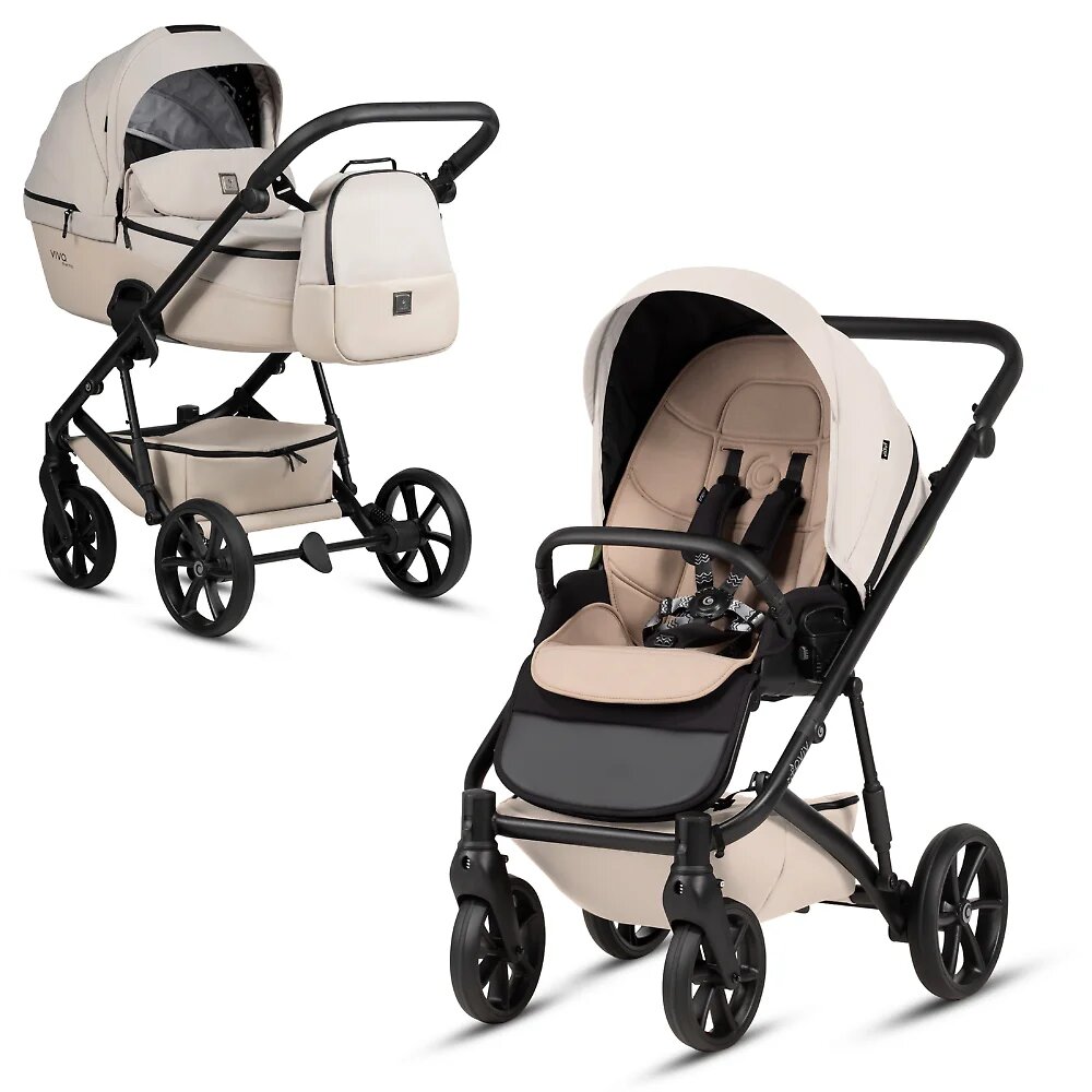 Детская коляска 2в1 Tutis Viva 6+, цвет Crystal (Кристальный), артикул производителя 1612058