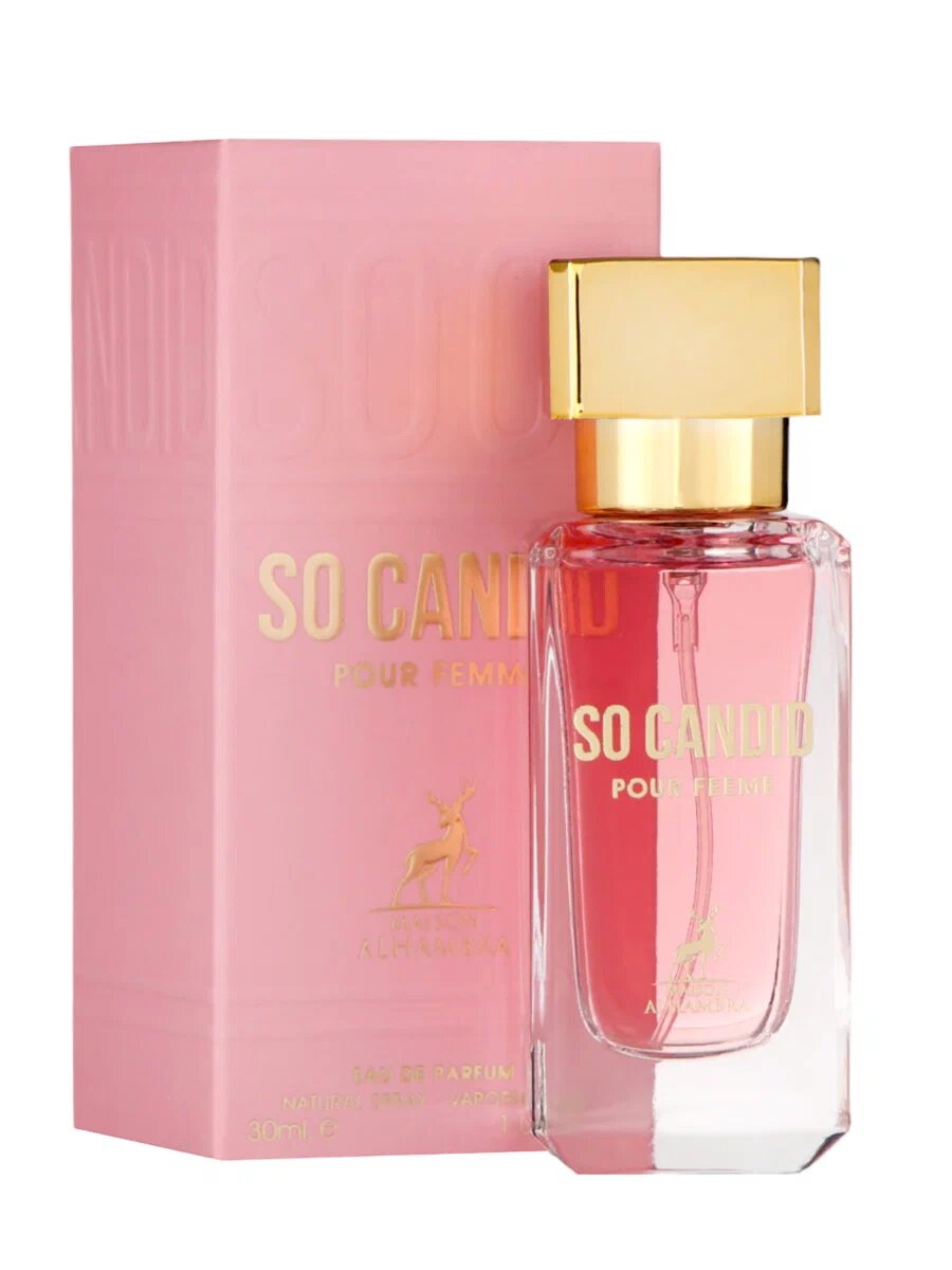 MAISON ALHAMBRA "SO CANDID POUR FEMME" парфюмерная вода женская 30мл