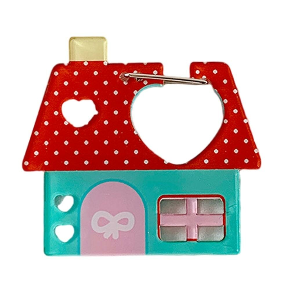Лёгкий карабин для ключей, Маленький красный домик