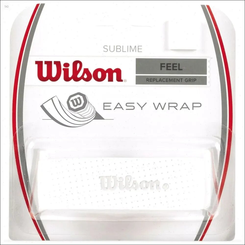Wilson Sublime Feel Replacement Grip White - Базовая намотка для теннисной ракетки