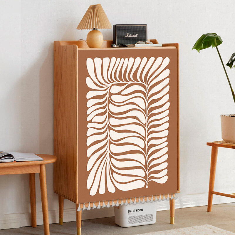 Магическая шторка на липучке для шкафа, пылезащитная, не требует сверления, декоративная шторка для кухонных шкафов, тканевая перегородка для гардероба, декоративная дверная шторка.