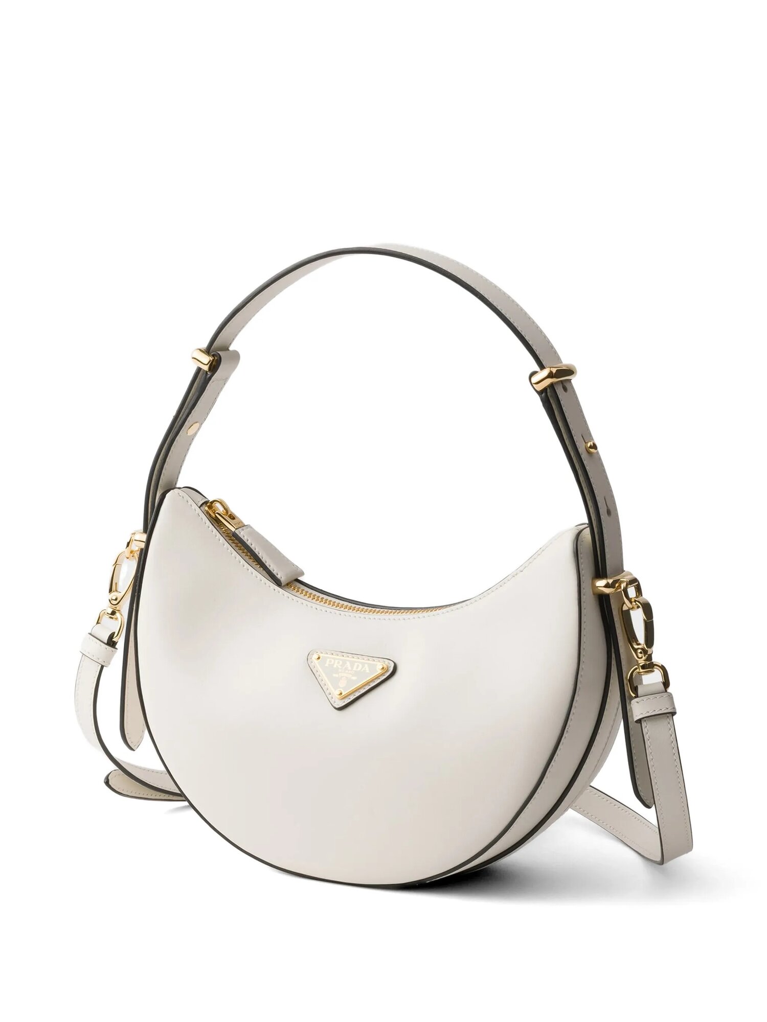Сумка Prada Arqué, white — фото 1