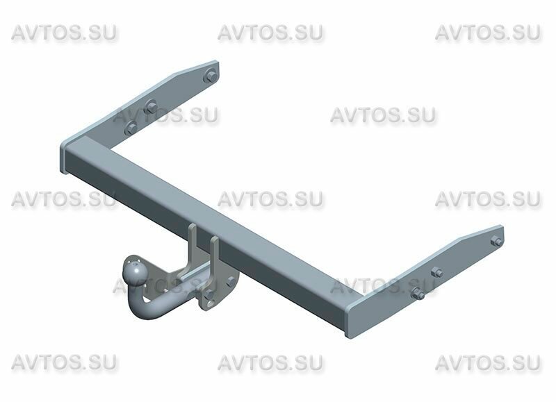 Фаркоп для Volkswagen T5, T6 2003-2016- (без электрики) (паспорт и сертификат) AvtoS. VW36