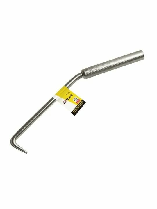 Крюк вязальный с металлической ручкой.