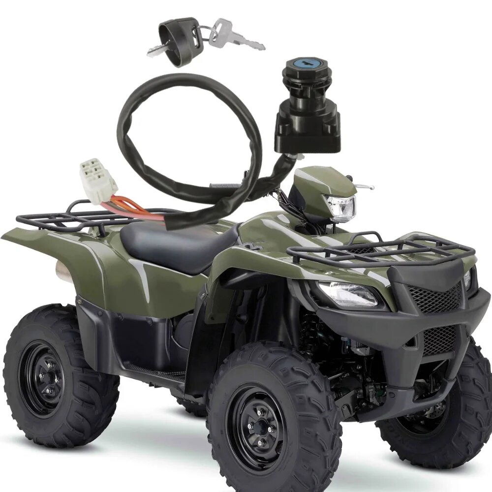 Для Suzuki Kingquad 700 Lta700x Lt-A700x 4x4 2005 2006 2007 ключ зажигания с 5 контактами 37110-31G01 37110-31G00
