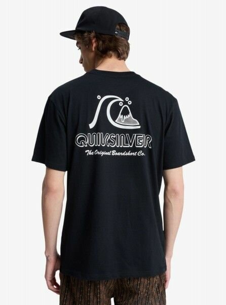 Джерси Quiksilver Базовая коллекция, размер S, черный — фото 1