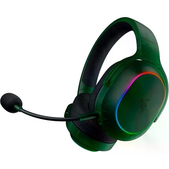 Игровые наушники Razer Barracuda X Chroma - Phantom Green Ed, беспроводные, фантомно-зеленый