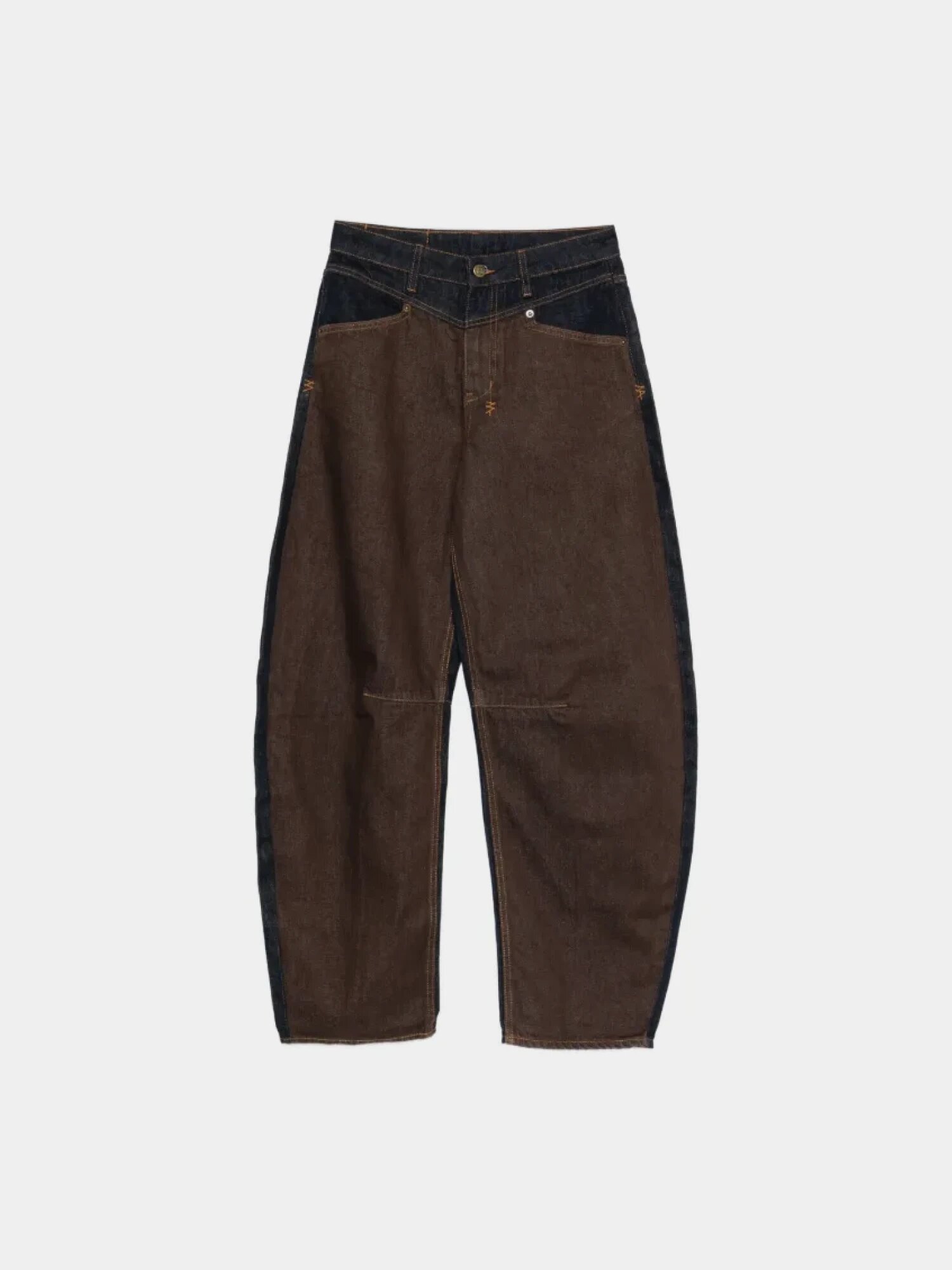 Джинсы бананы Barrel / Original Spliced 