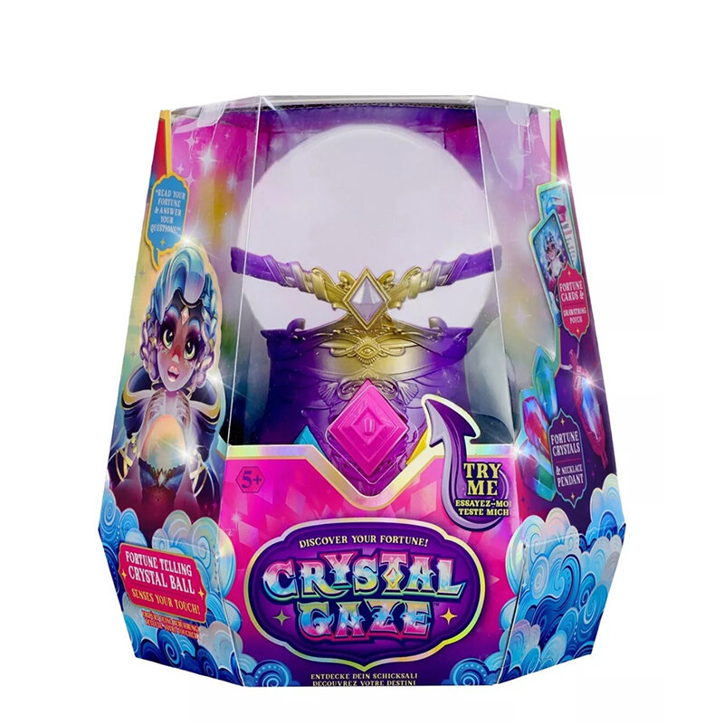Magic Mixies Crystal Gaze Fortune Telling Crystal Ball Toy / Детская Электронная Интерактивная Игрушка Magic Ball Со Светом И Звуком, 3 Интерактивных Режима
