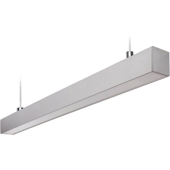 Светильник линейный светодиодный подвесной Uniel ULO-K10D 40W/4000K/L100 IP65 SILVER