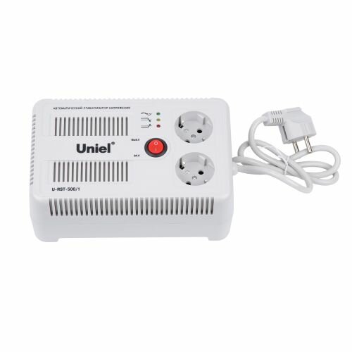 Стабилизатор напряжения Uniel U-RST-500/1 серии "Simple Standard", напольный, 500ВА, UL-00003602