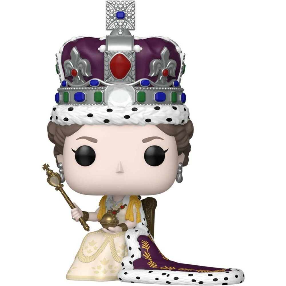 Фигурка Funko POP! Premium The Royal Family Queen Elizabeth II (Coronation) 91873