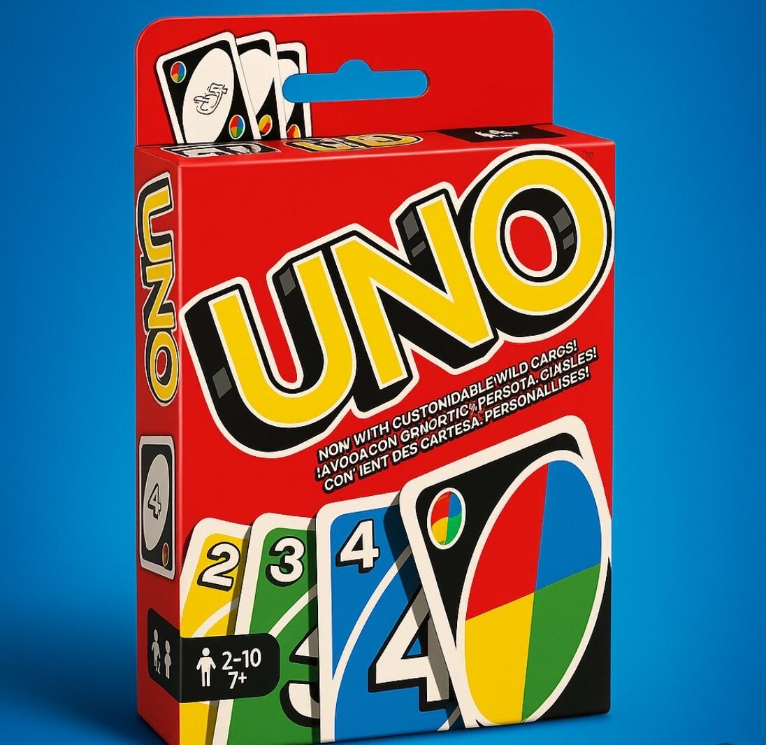 Игральные карты shoptronic UNO, для взрослых и детей, красные