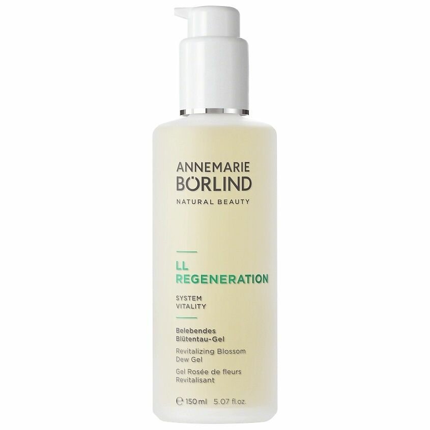 ANNEMARIE BORLIND Гель для лица восстанавливающий Ll Regeneration Revitalizing Blossom Dew Gel, 150 мл
