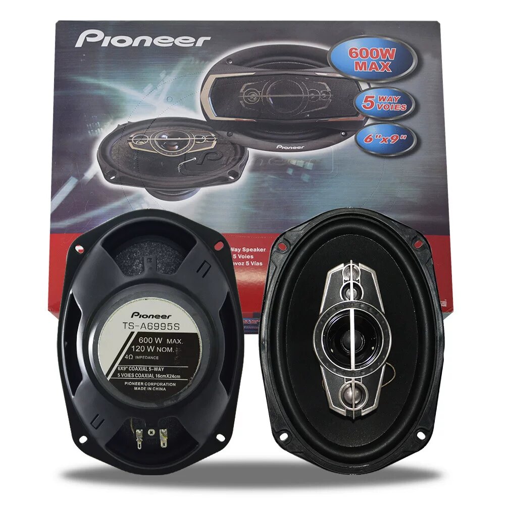 Pioneer 6x9 дюймов коаксиальные динамики пара - Премиум качество для улучшения автомобильной аудиосистемы,