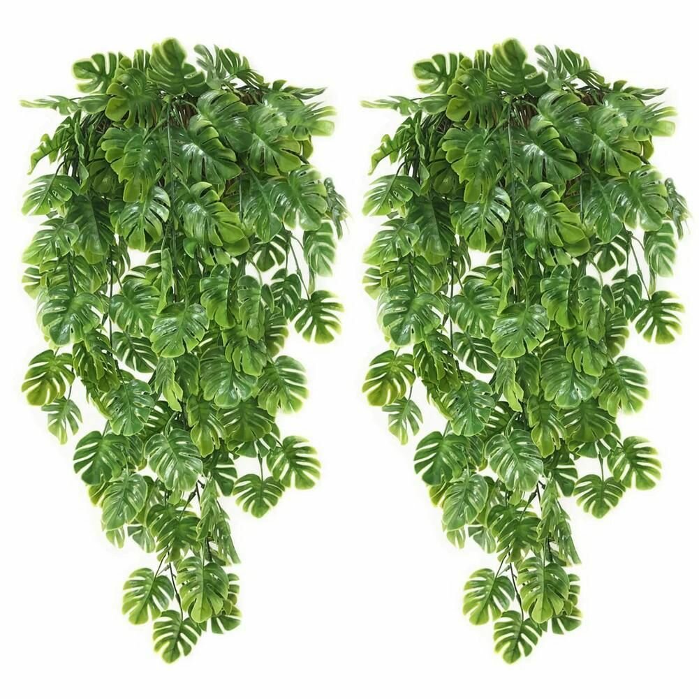 80 см искусственная лоза Monstera deliciosa, комнатное декоративное растение
