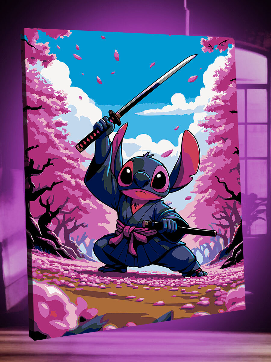 Картина по номерам Стич