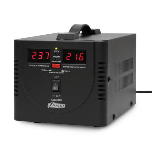 Стабилизатор POWERMAN AVS 500D Black