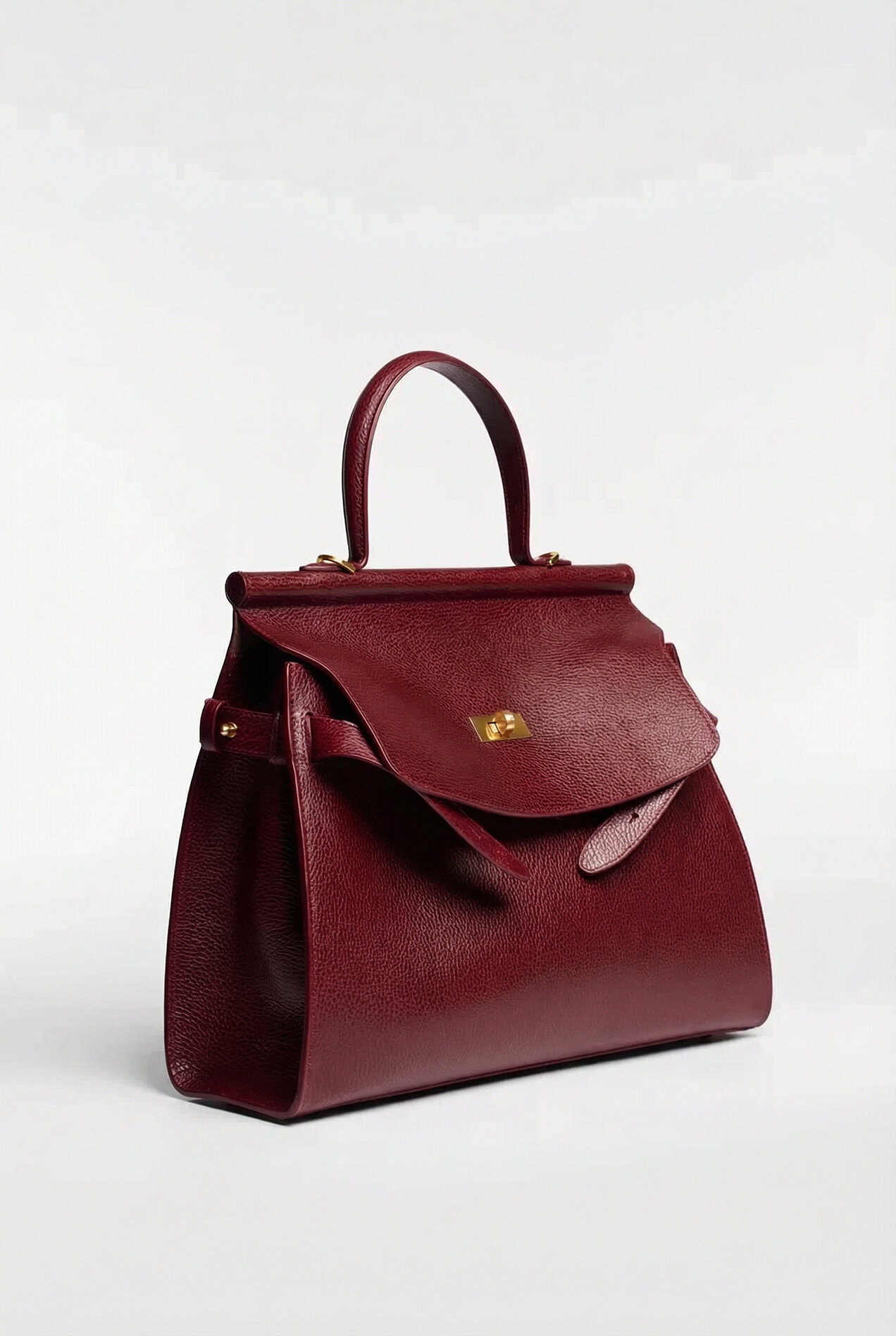Сумка тоут COIS Ludmi Maxi Gold, фактура зернистая, rouge — фото 1