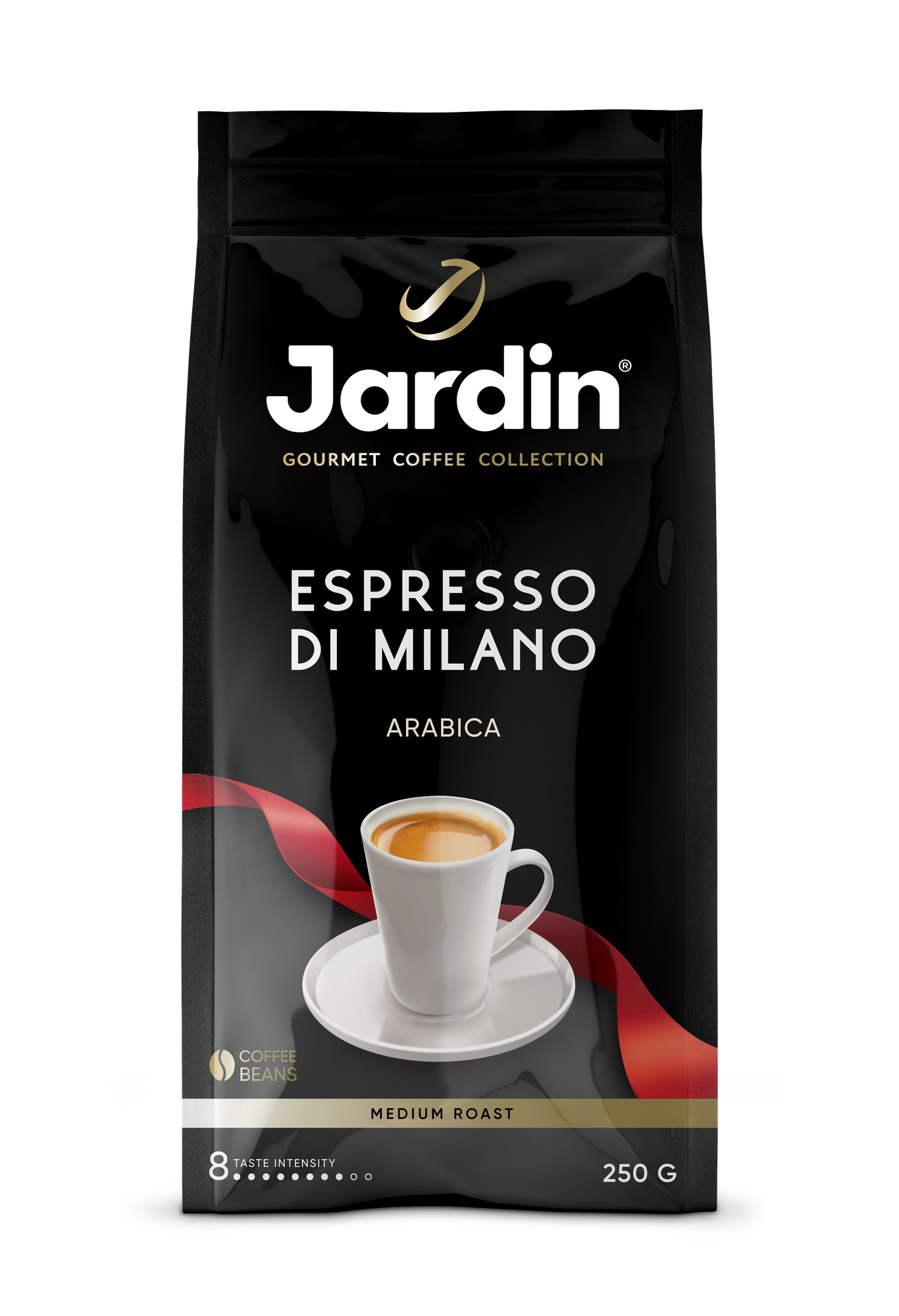Кофе в зернах Jardin Espresso Di Milano, средняя обжарка, арабика, 250 г