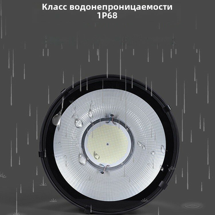 Наружный водонепроницаемый светодиодный прожектор для строительных площадок, 1500Вт, 6500К холодный белый