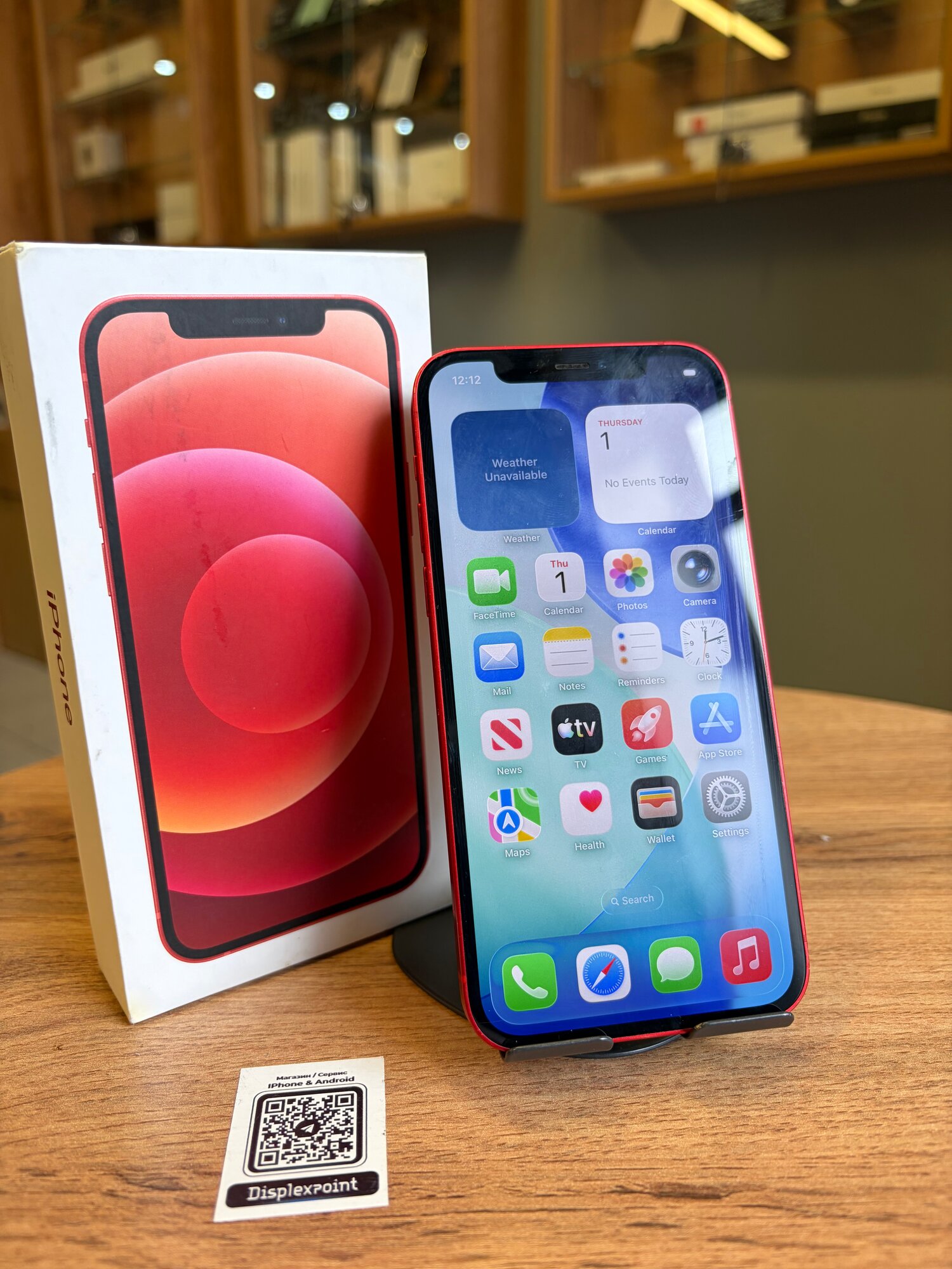 Смартфон iPhone 11, 6,1 дюйма, 128 ГБ, 12-мегапиксельная камера, NFC, iOS, красный