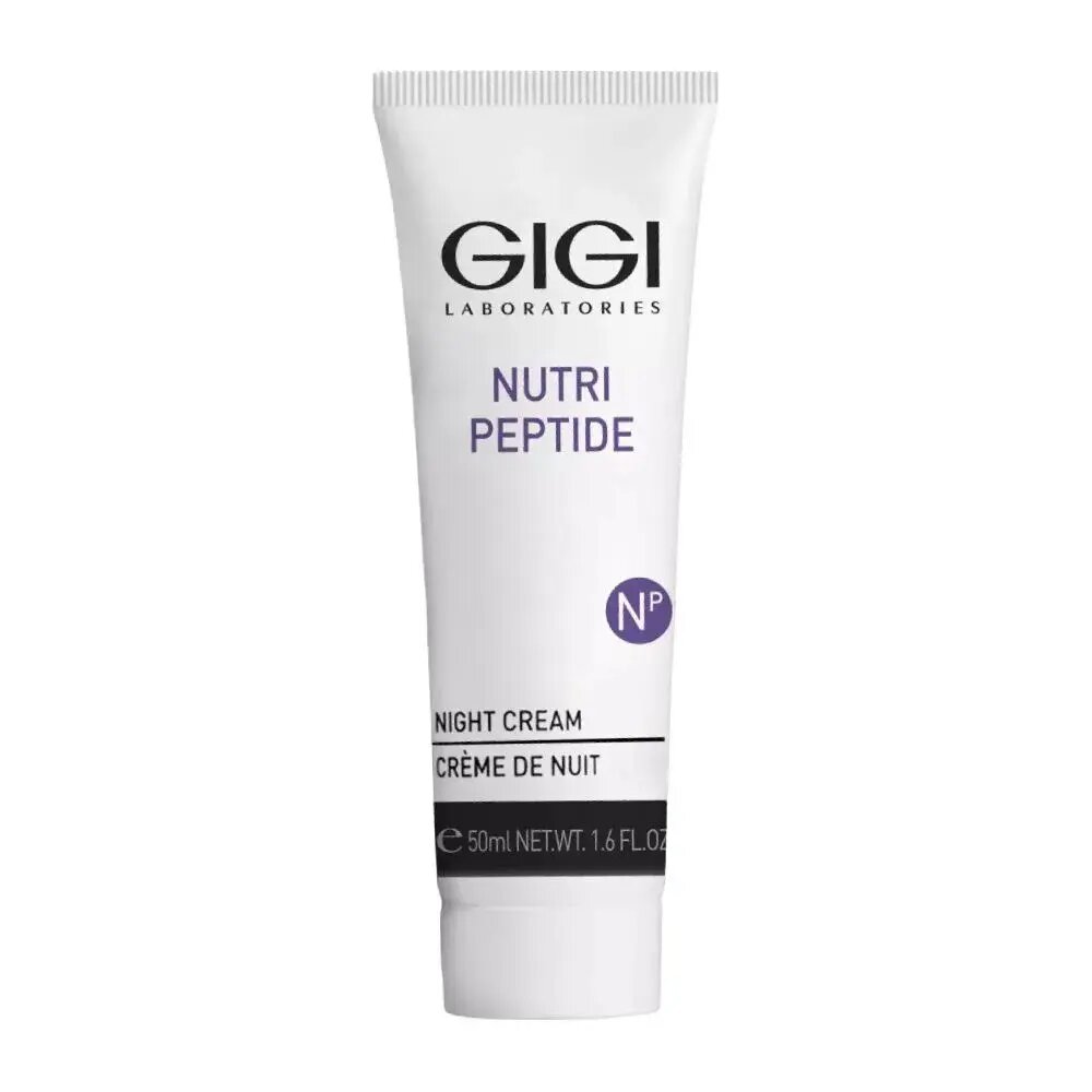 Крем GIGI Nutri Peptide Night Cream, пептидный, ночной, восстанавливающий, 50мл