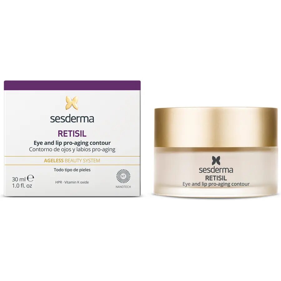 Крем-контур для зоны вокруг глаз и губ антивозрастной, RETISIL Eye & lip contour 30 мл