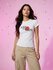 Футболка JUST CLOTHES, размер 46, белый