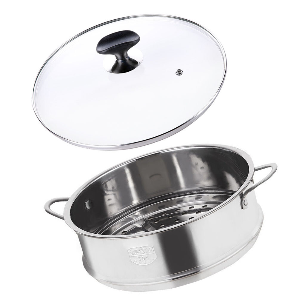Набор Для Готовки На Пару, Из Нержавеющей Стали, Для Домашних Нужд, 1 Комплект