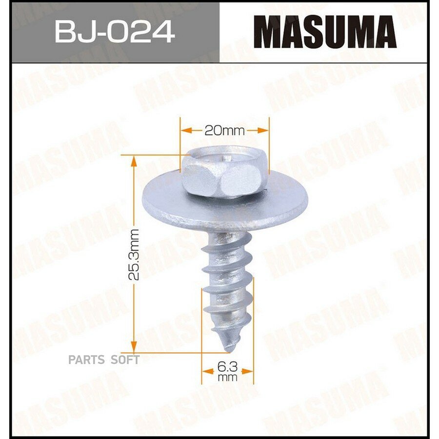 Саморез MASUMA BJ-024 | цена за 1 шт
