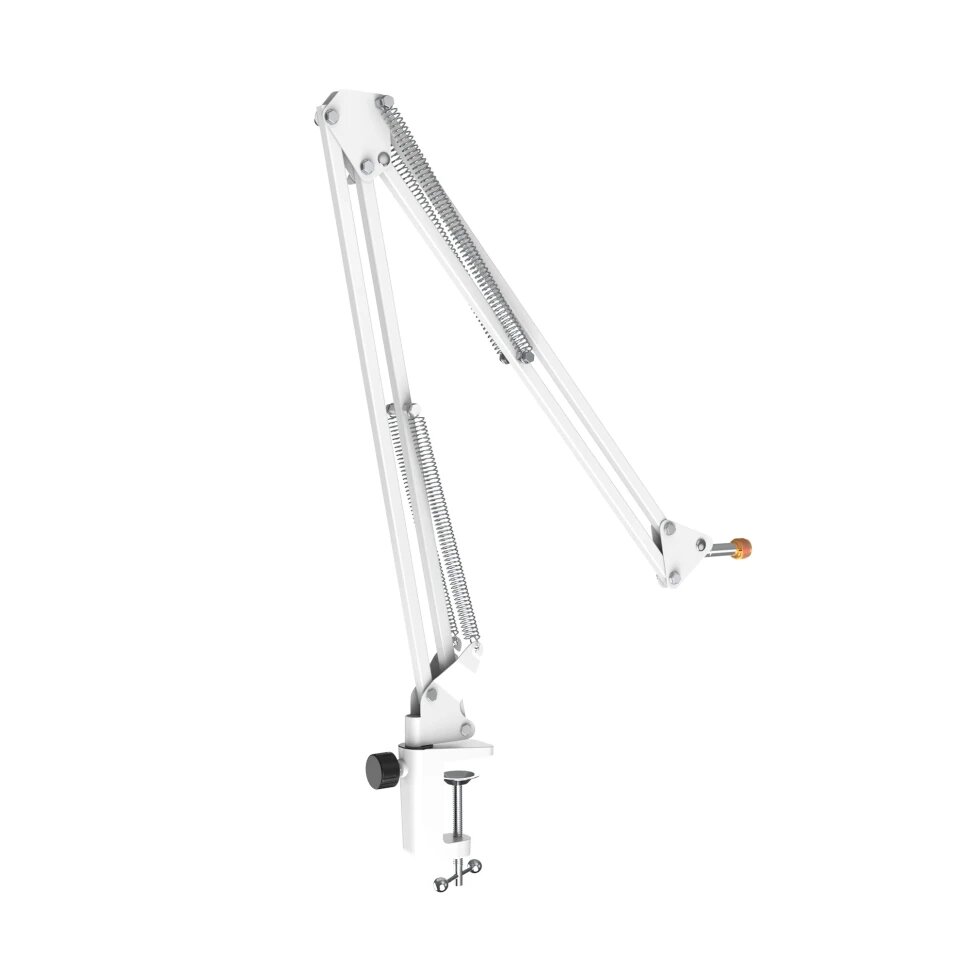 Микрофонная стойка Fifine CS1, белый, металл, пантограф, [CS1W]