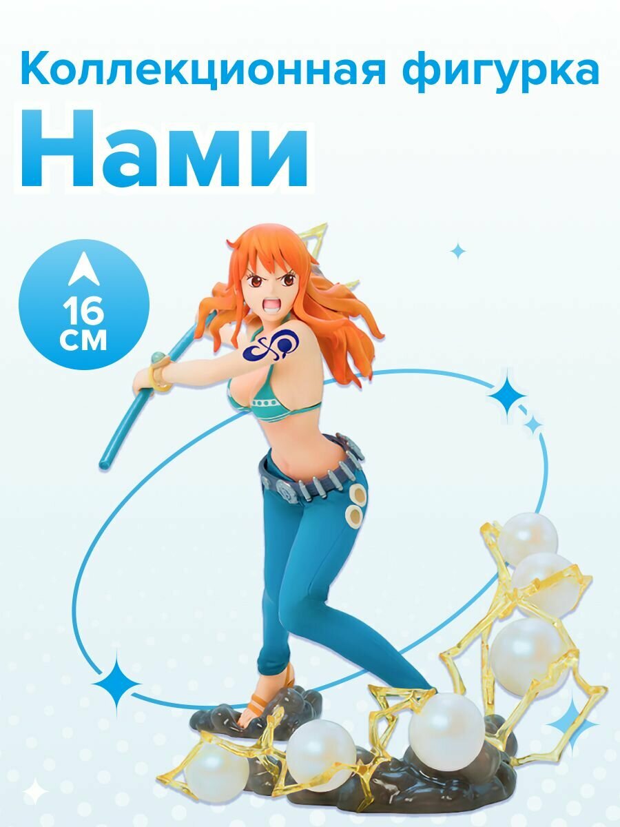 Фигурка коллекционная One Piece Nami x2 высота 16 см ABYFIG122