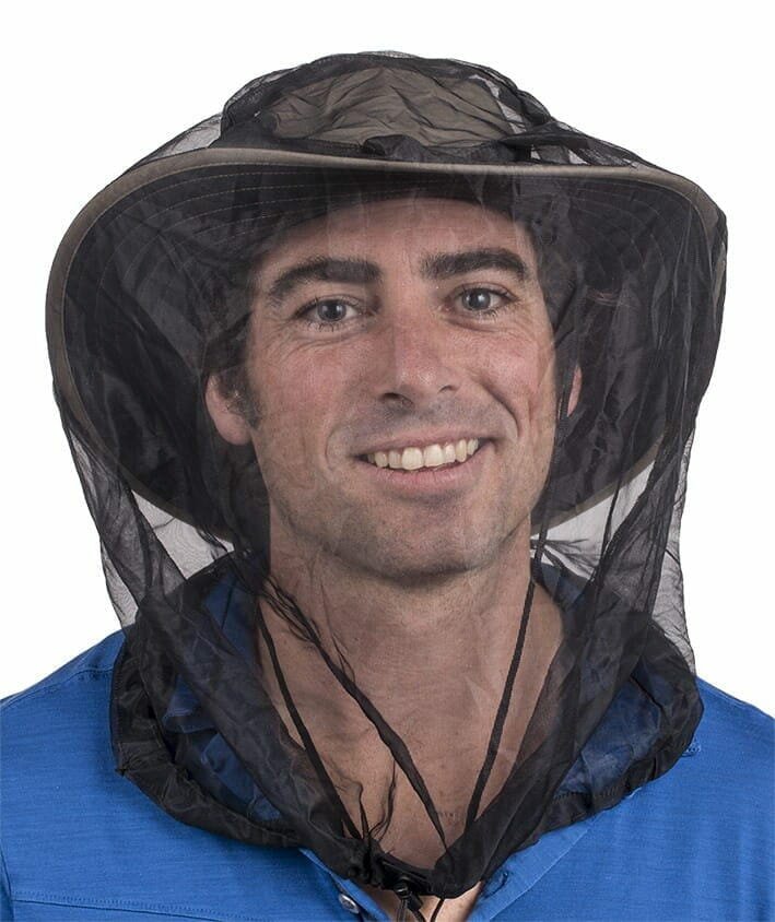 DECATHLON противомоскитная сетка Sea To Summit Mosquito Ultra-Fine Mesh Head Net, универсальный, черный