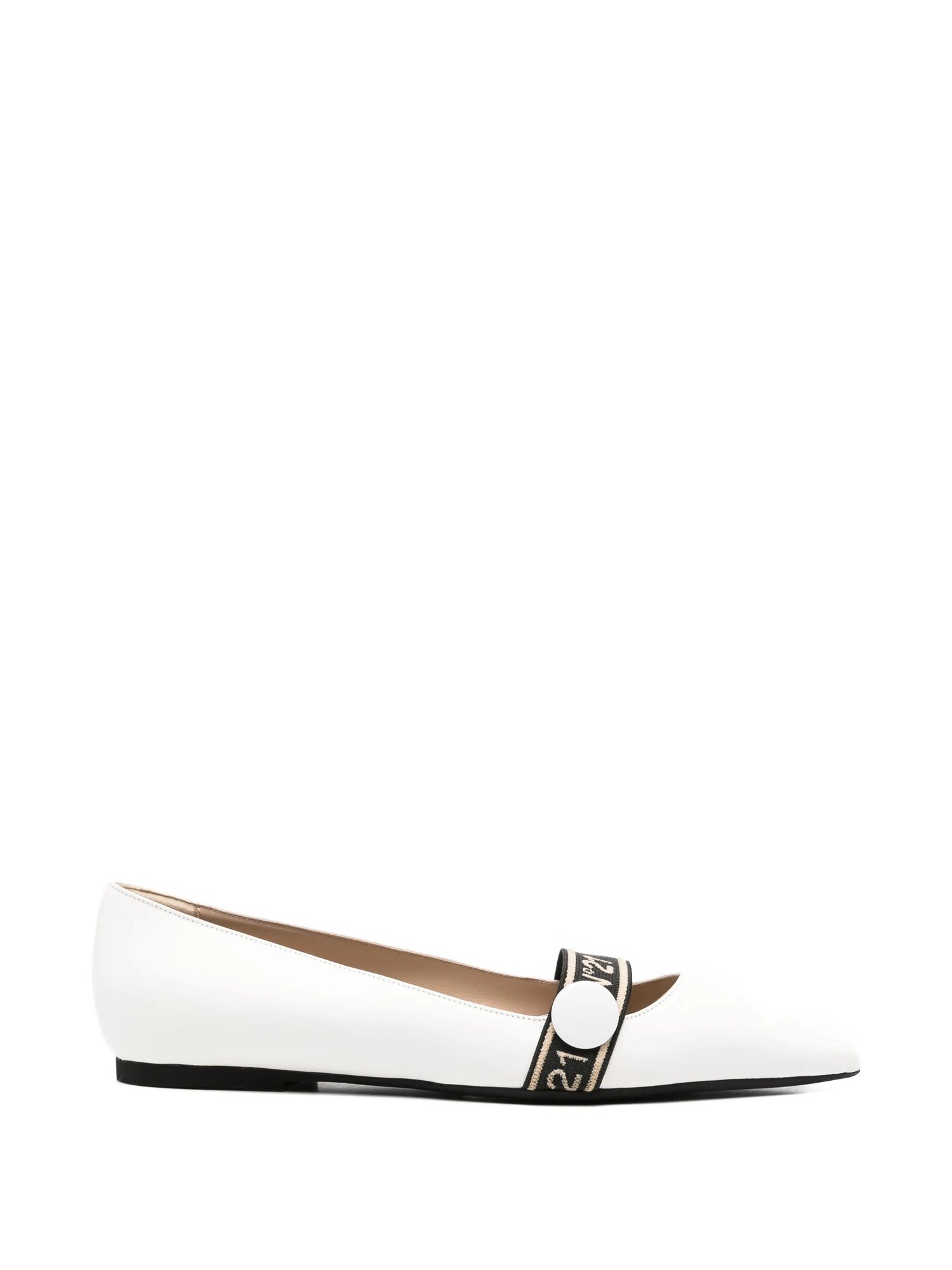 Туфли Pointed-toe strap flat pumps 