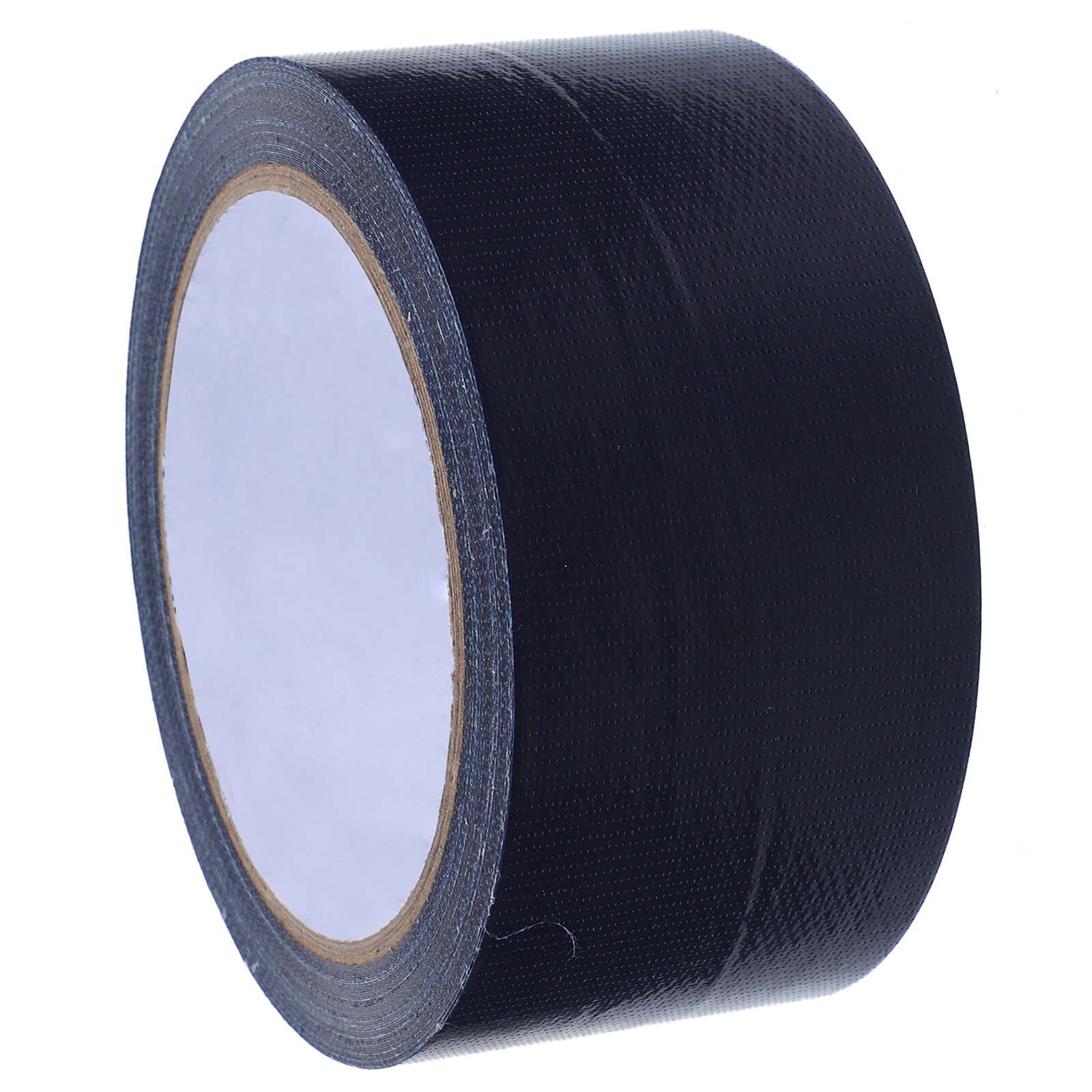 Цветная односторонняя тканевая лента 5 см * 13 м, текстурированная, легко отрывающаяся (темно-синяя).