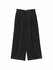 Брюки AMOMENTO Pleated trousers, размер 40, black/black
