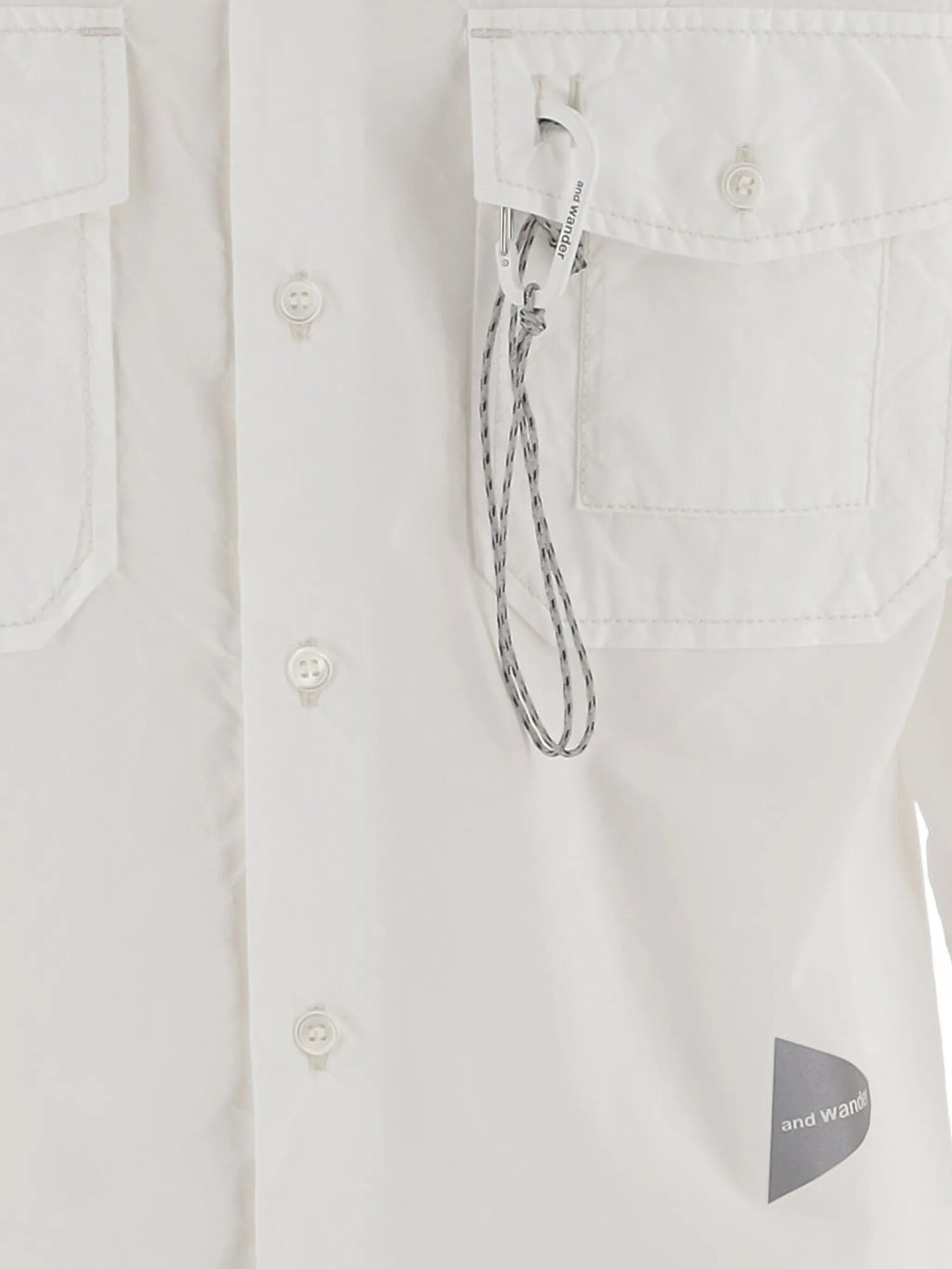 Рубашка And Wander Pockets shirt, размер 38 — фото 1