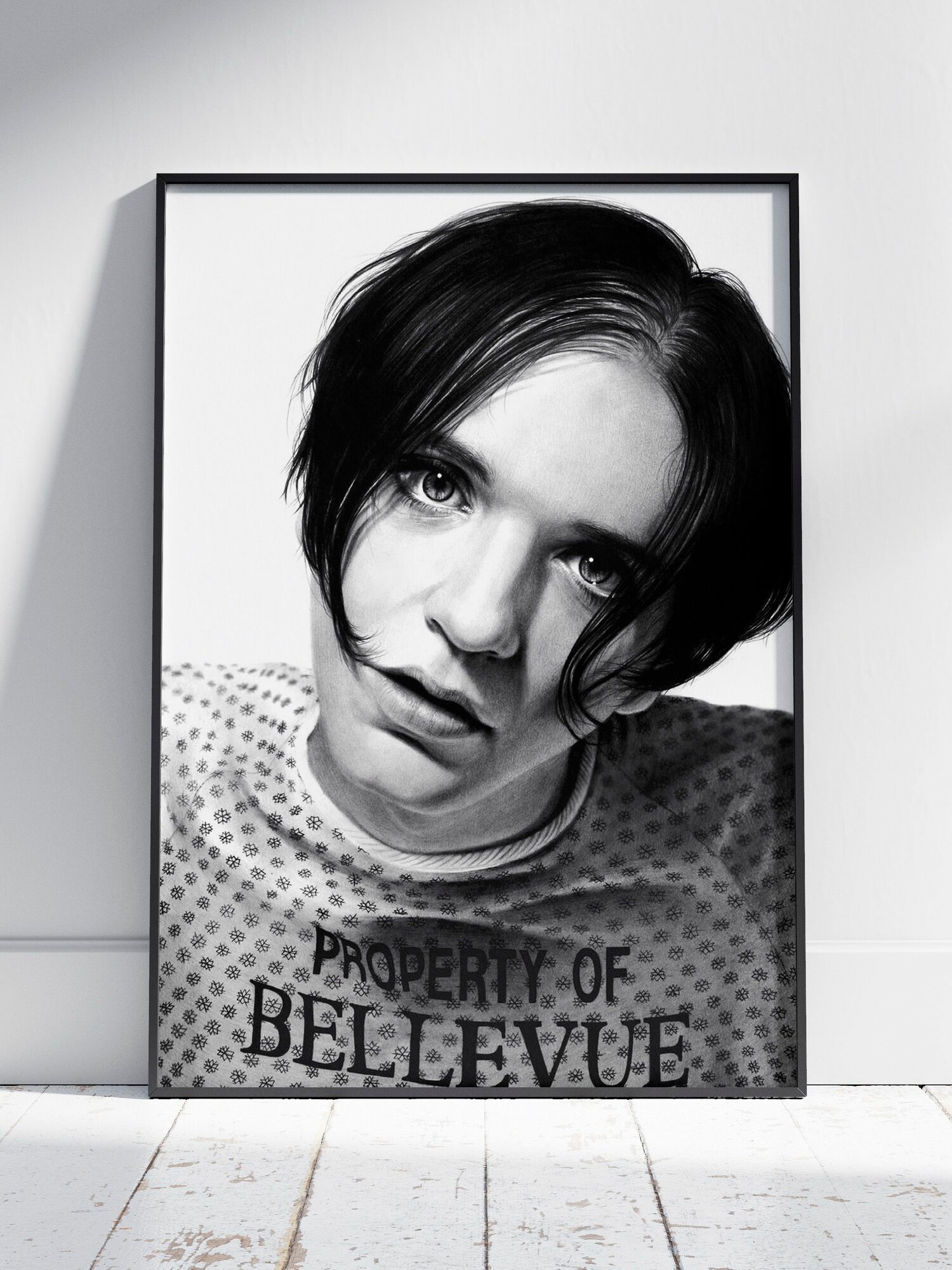Плакат на стену для интерьера Плацебо (Брайан Молко - Brian Molko 2) - Постер по музыке и артисту формата A4 (21x30 см)