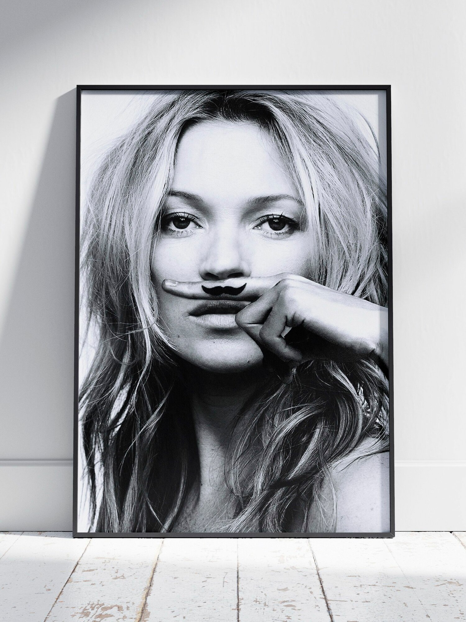 Плакат на стену для интерьера Кейт Мосс (Kate Moss 32) - Постер по модели, бренду и моде формата A4 (21x30 см)