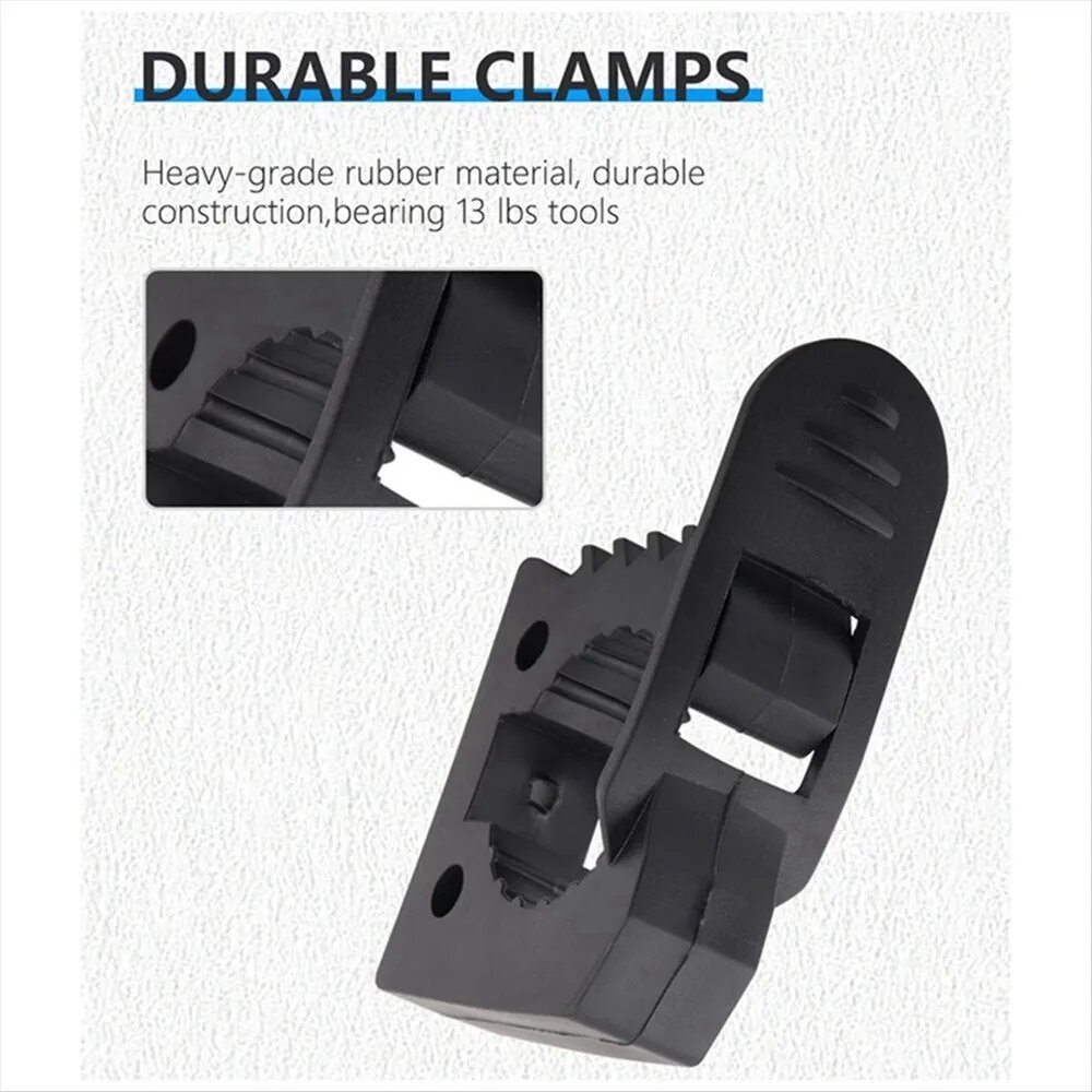 Крепление для лопаты Jack Handle Keeper Shovel Holder Mount - 2 шт. (черное)