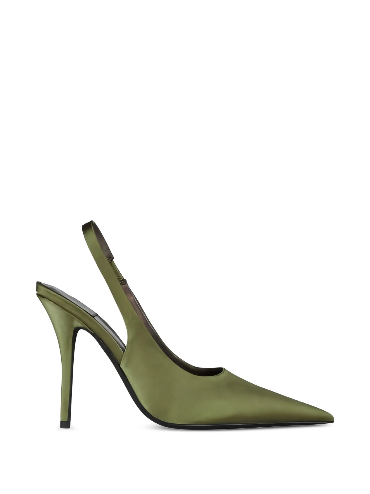 Туфли Satin-finish slingback pumps 